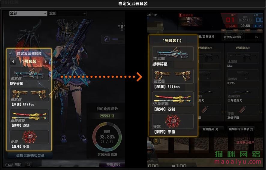 反恐精英CSOL人物偶像艾琳和特情伊琳娜真实实景照-猫咪网络